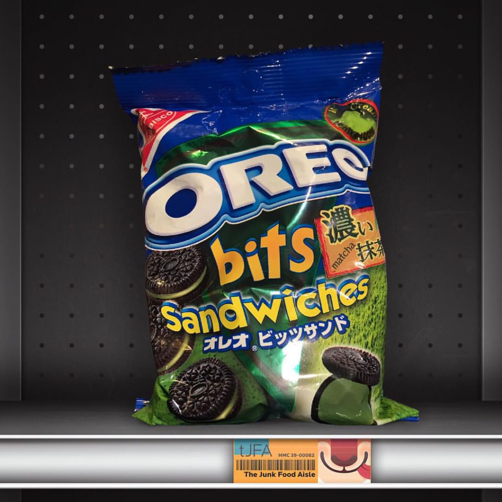 Matcha Oreo Bits - The Junk Food Aisle