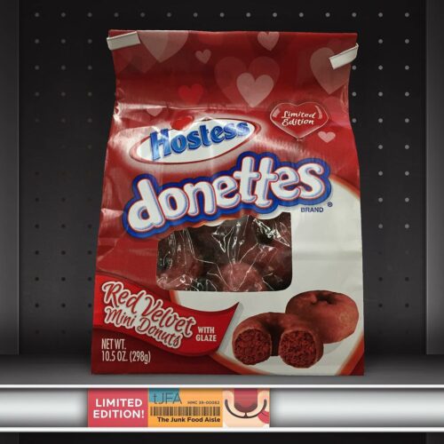 Hostess Red Velvet Donettes - The Junk Food Aisle