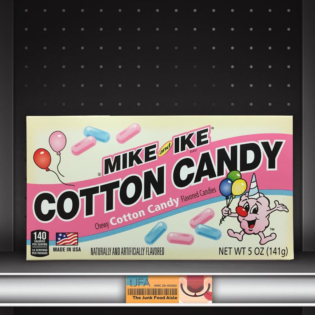 Cotton Candy Mike & Ike - The Junk Food Aisle