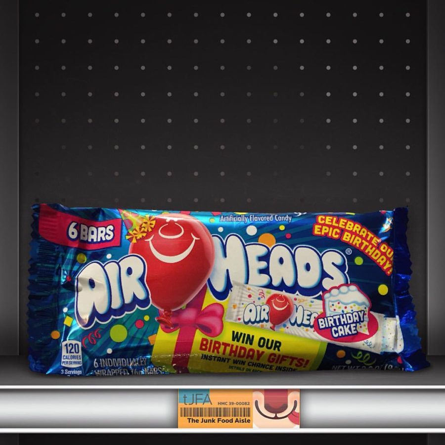 Birthday Cake Air Heads - The Junk Food Aisle