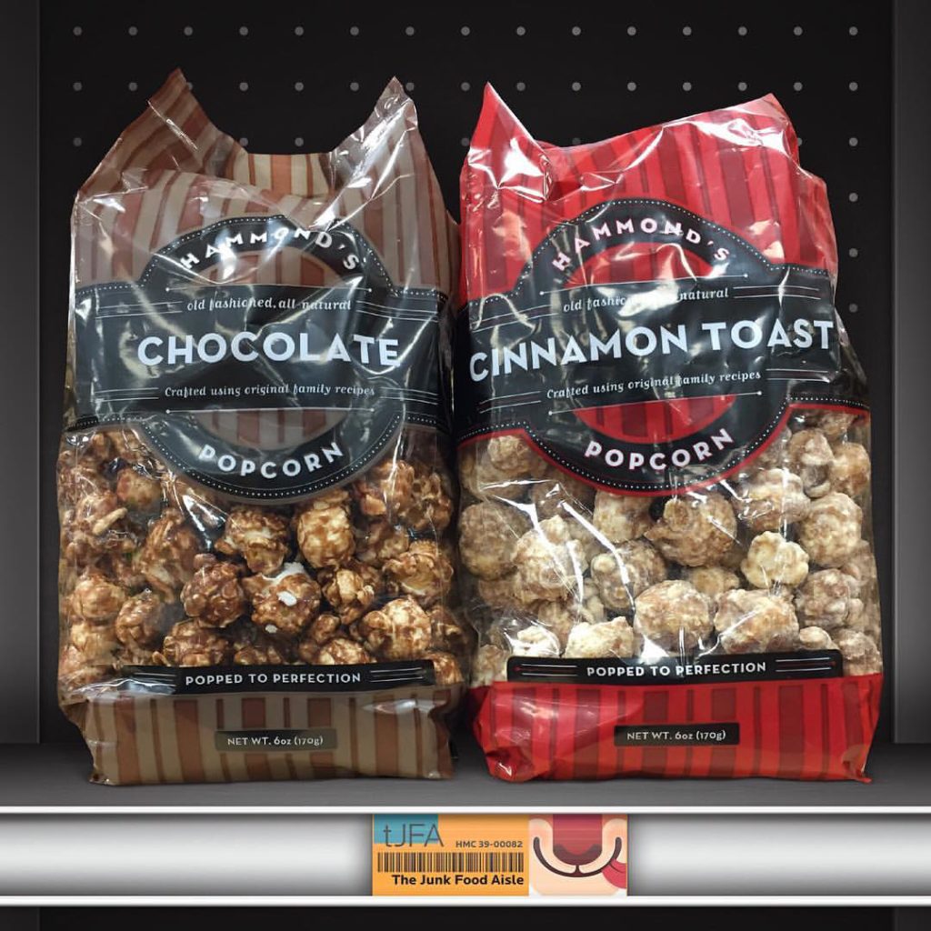 Hammond’s Chocolate and Cinnamon Toast Popcorn - The Junk Food Aisle