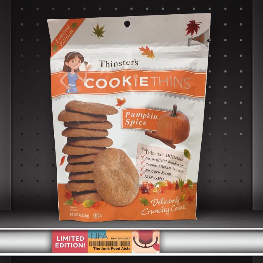 Thinster’s Pumpkin Spice Cookie Thins - The Junk Food Aisle