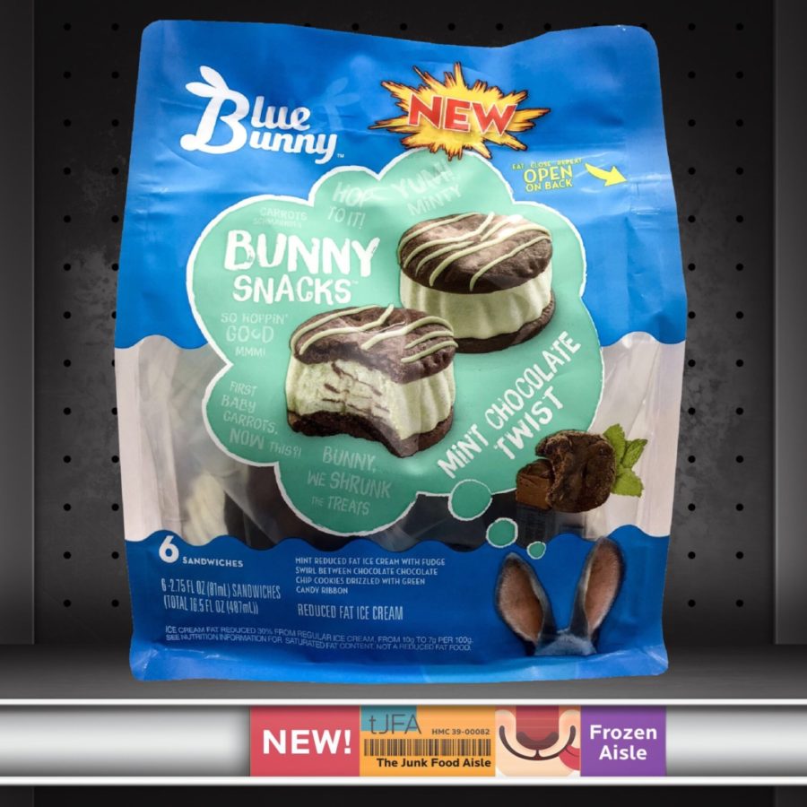 Blue Bunny Mint Chocolate Twist Bunny Snacks - The Junk Food Aisle