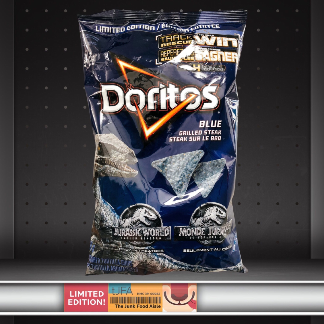 Blue Grilled Steak Doritos (Canada) - The Junk Food Aisle Blue Grilled Steak Doritos (Canada) - The Junk Food Aisle