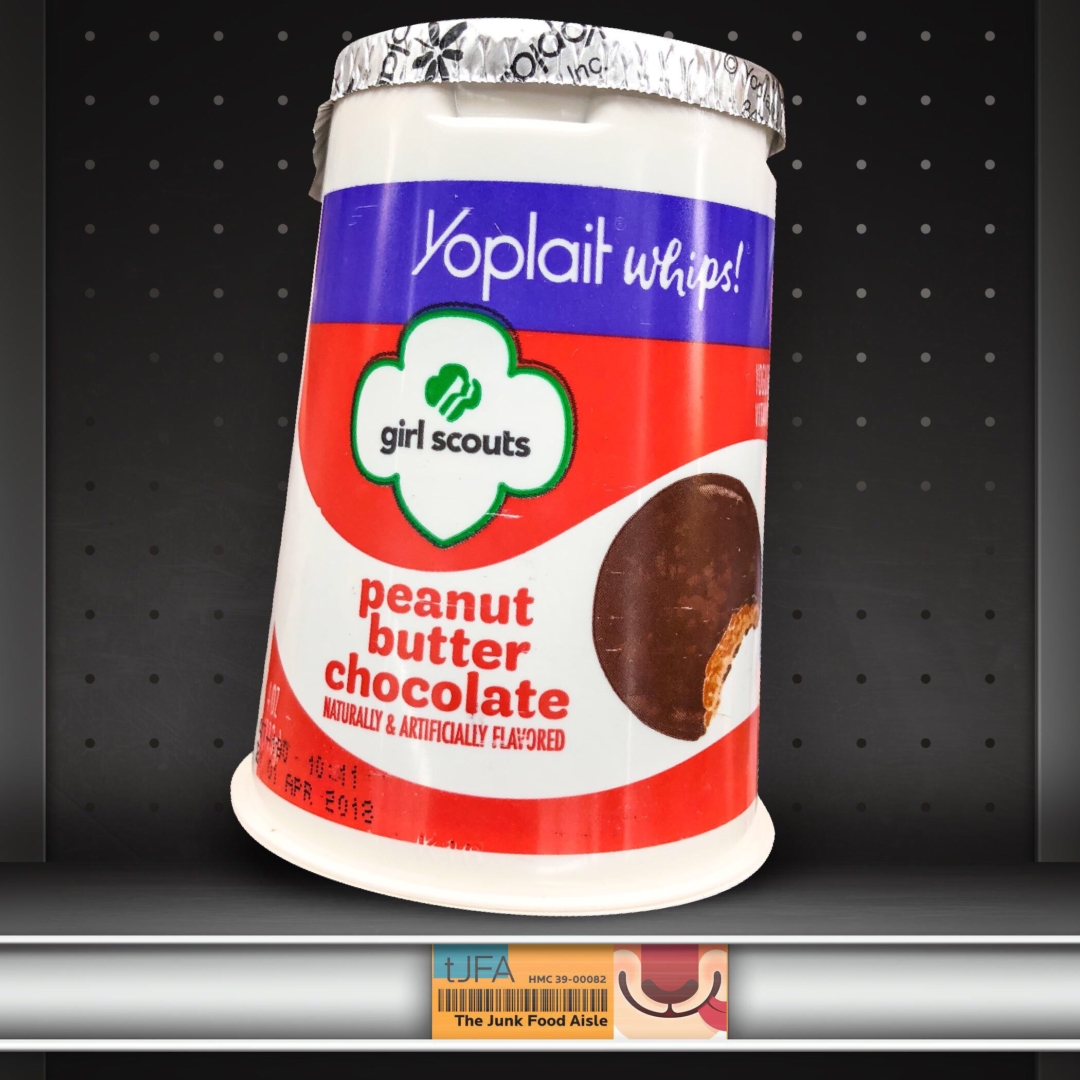 Girl Scouts Peanut Butter Chocolate Yoplait Yogurt - The Junk Food Aisle
