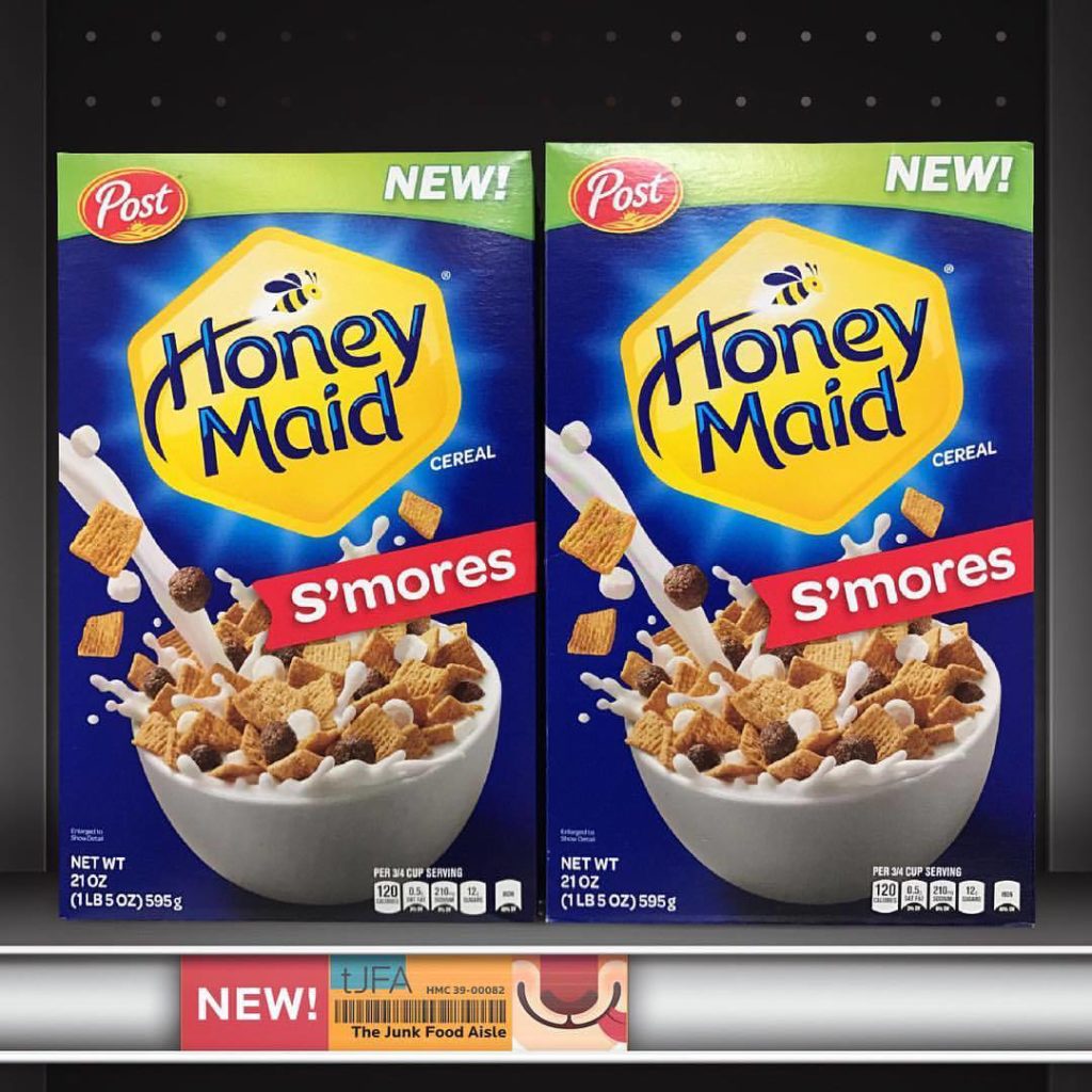 Honey Maid S'mores Cereal - The Junk Food Aisle