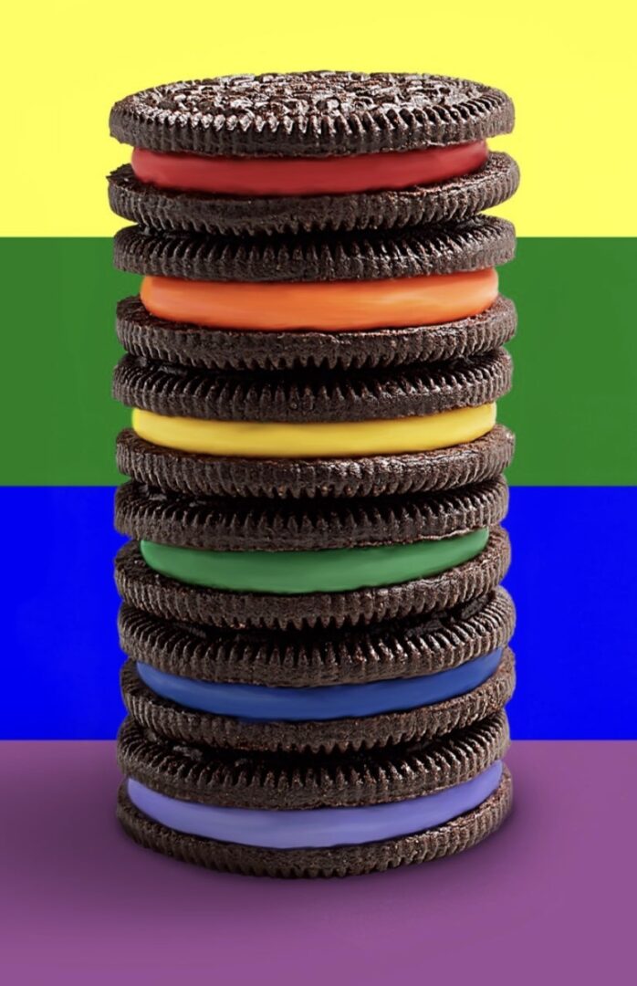 Rainbow Oreo