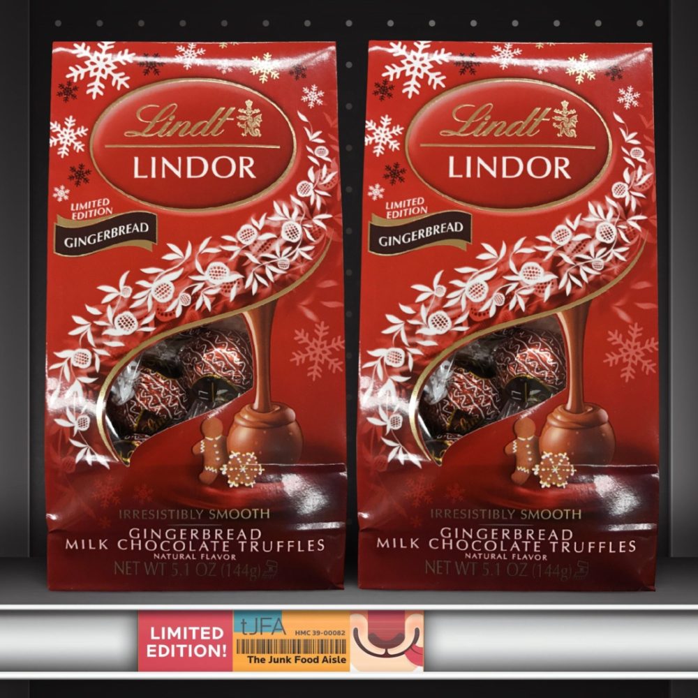 Lindt Lindor Gingerbread Truffles - The Junk Food Aisle
