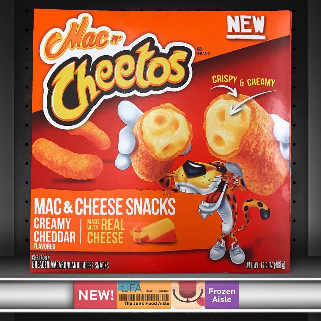 Mac n’ Cheetos Mac & Cheese Snacks - The Junk Food Aisle