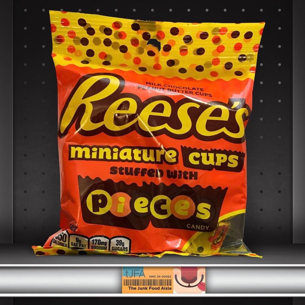 Reeses Miniature Cups Stuffed With Pieces The Junk Food Aisle