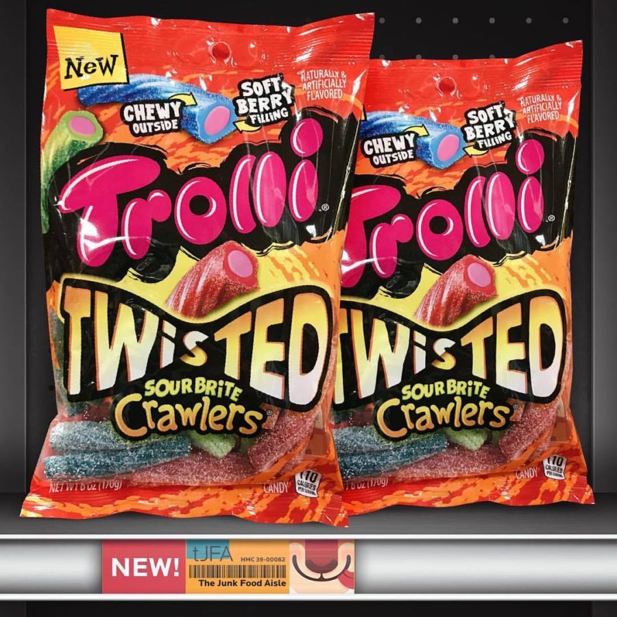 Trolli Twisted Sour Brite Crawlers - The Junk Food Aisle
